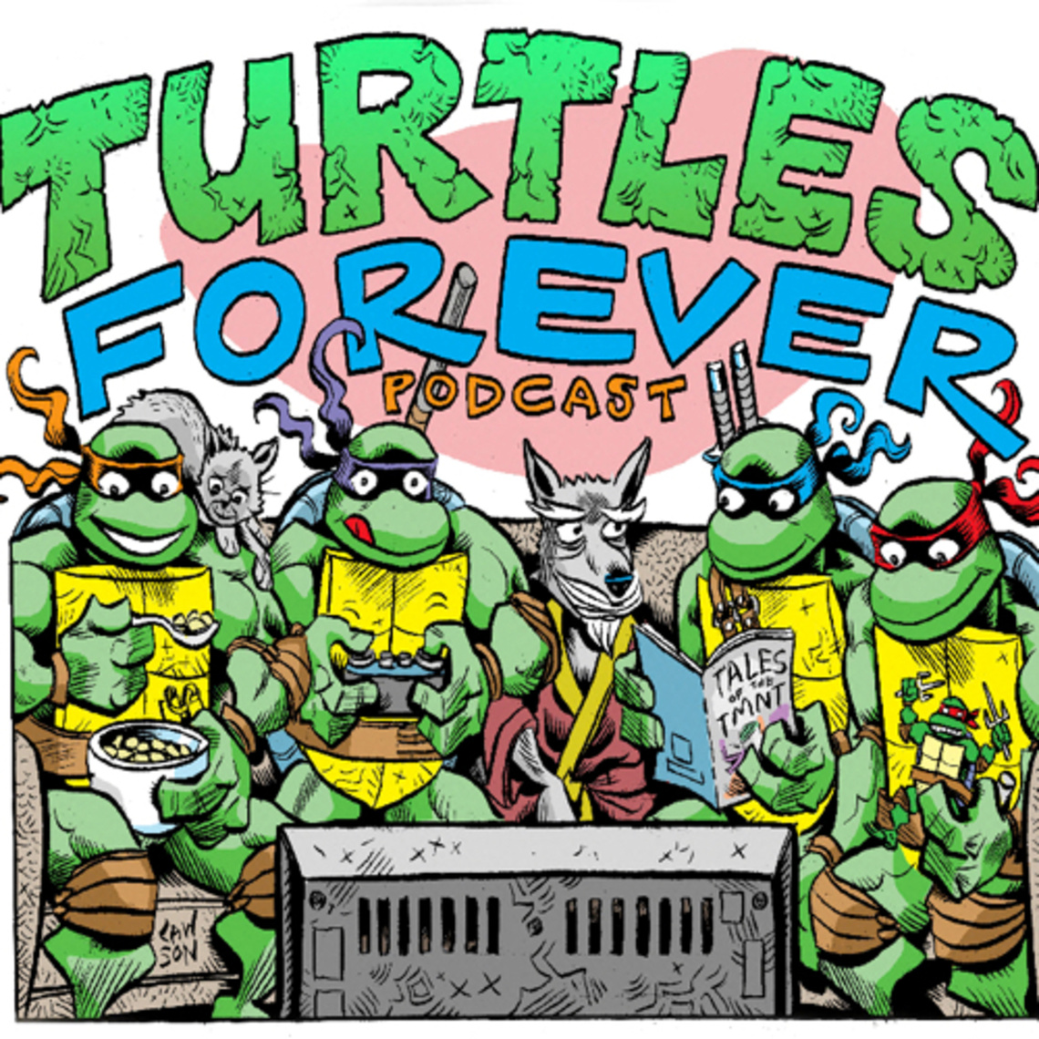 TMNT Origin with Andrew Modeen | Turtles Forever Podcast