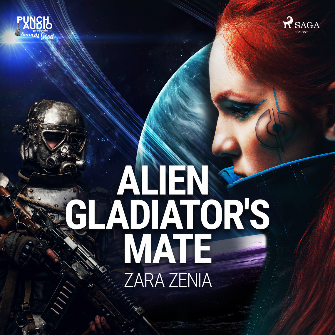 Alien Gladiator's Mate by Zara Zenia (Audiobook) - Read free for 30 days