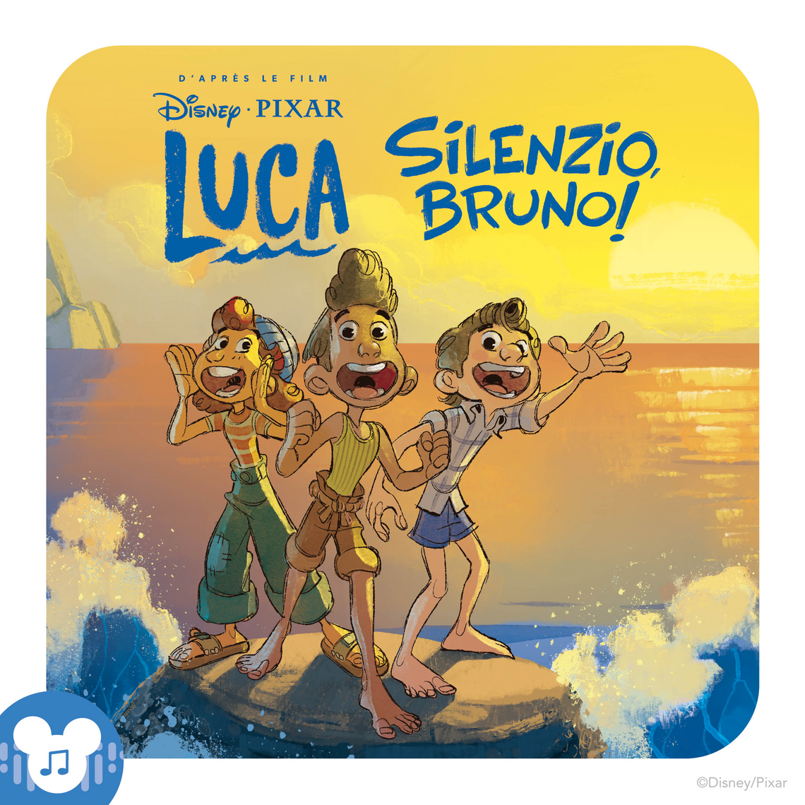 Silenzio Bruno (une histoire inspirée du film Disney Pixar Luca) : Disney/Pixar Luca de Disney ...