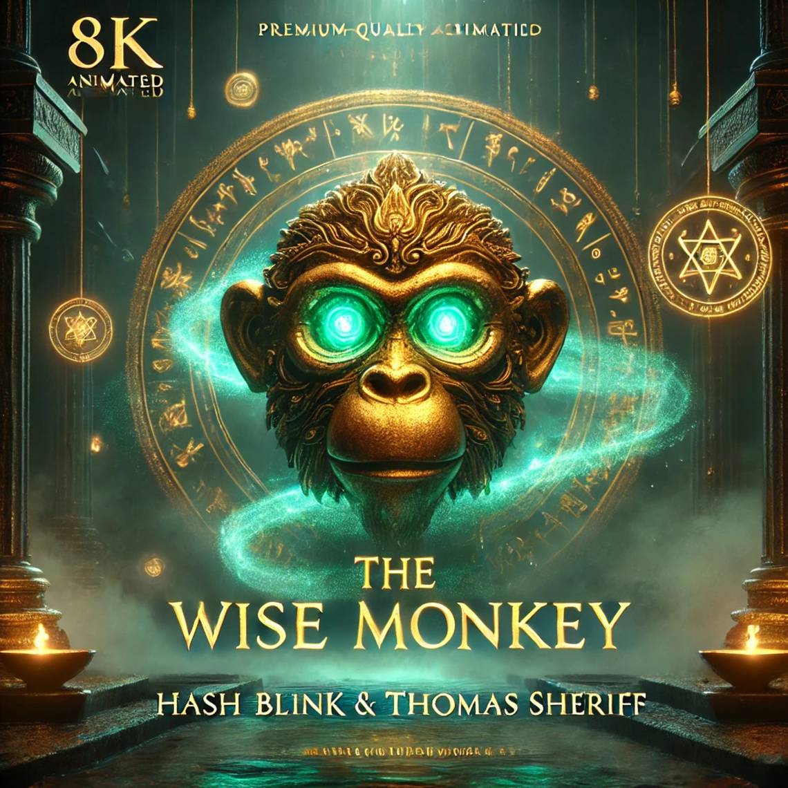 The wise monkey by Hash Blink, Thomas Sheriff (Audiobook) - Read free ...