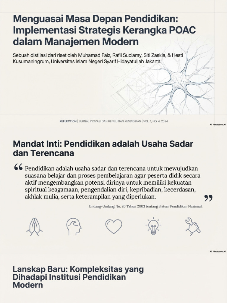 POAC Education Management Strategy | PDF
