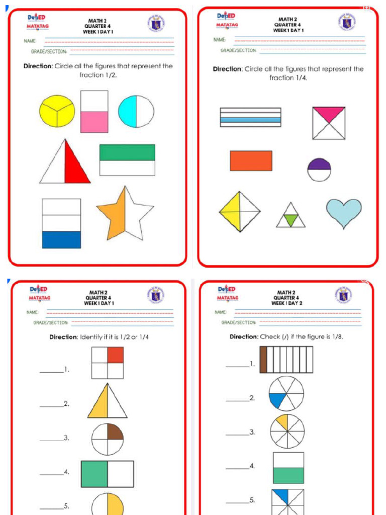Grade 2 Week 1 Part 1 | PDF