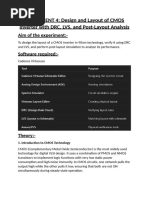 CMOS NAND Gate Layout in Cadence | PDF | Logic Gate | Cmos