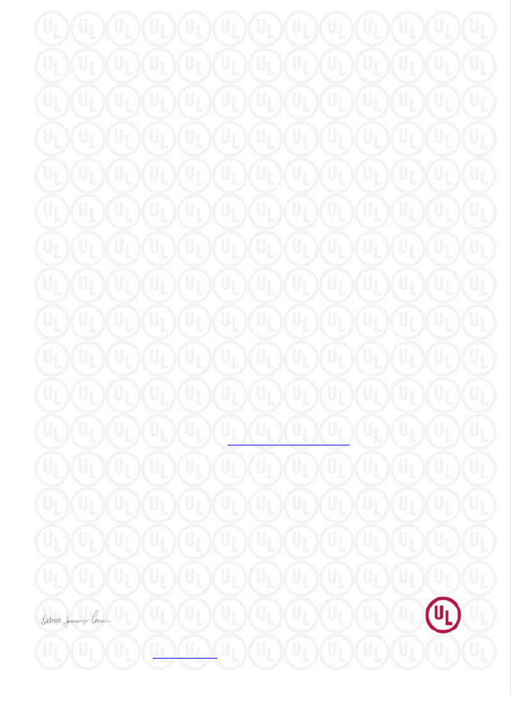 Firechem HST SL HT R 6 4 Ul Certificate | PDF | Safety