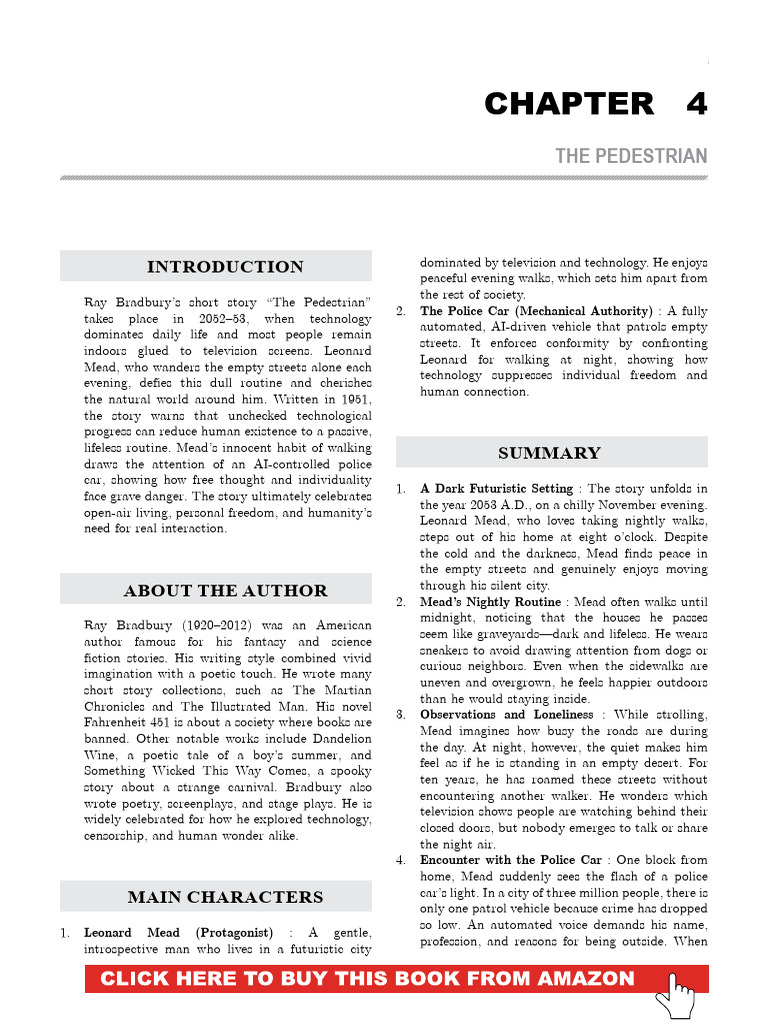 The Pedestrian - Ss | PDF