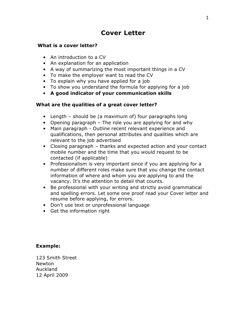 A Guide to Crafting an Effective Cover Letter: Elements, Examples, and ...