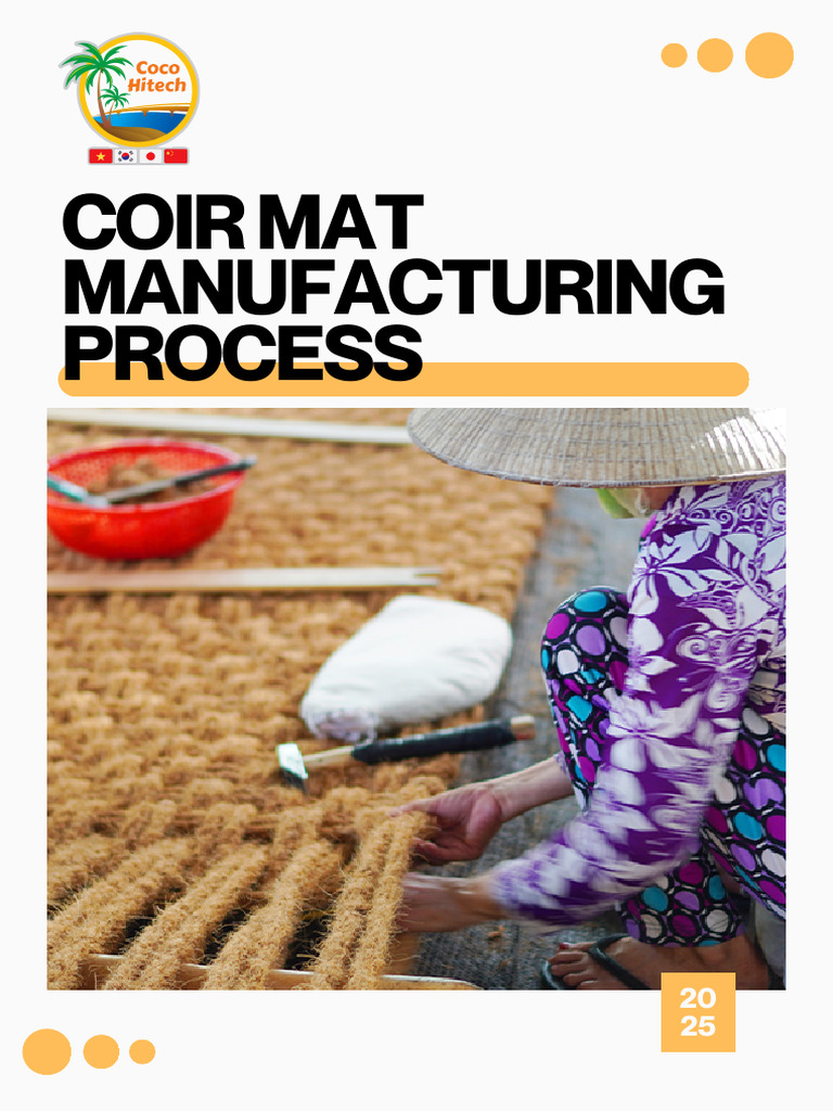COCO HITECH - Coir Mat Manufacturing Process | PDF