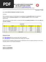PT Mega Global Food Industry Overview | PDF