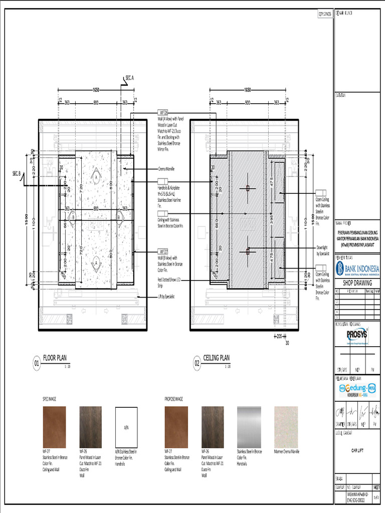 Car Lift Denah | PDF
