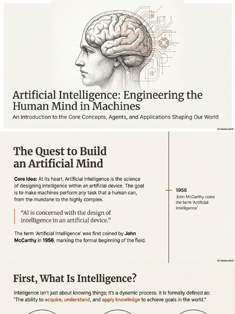 Artificial Intelligence Building The Mind | PDF
