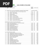 Emcare 2025 Course Schedule & Fees | PDF | Safety | Emergency Management