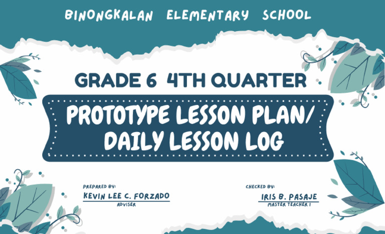 q4 DLL Cover | PDF