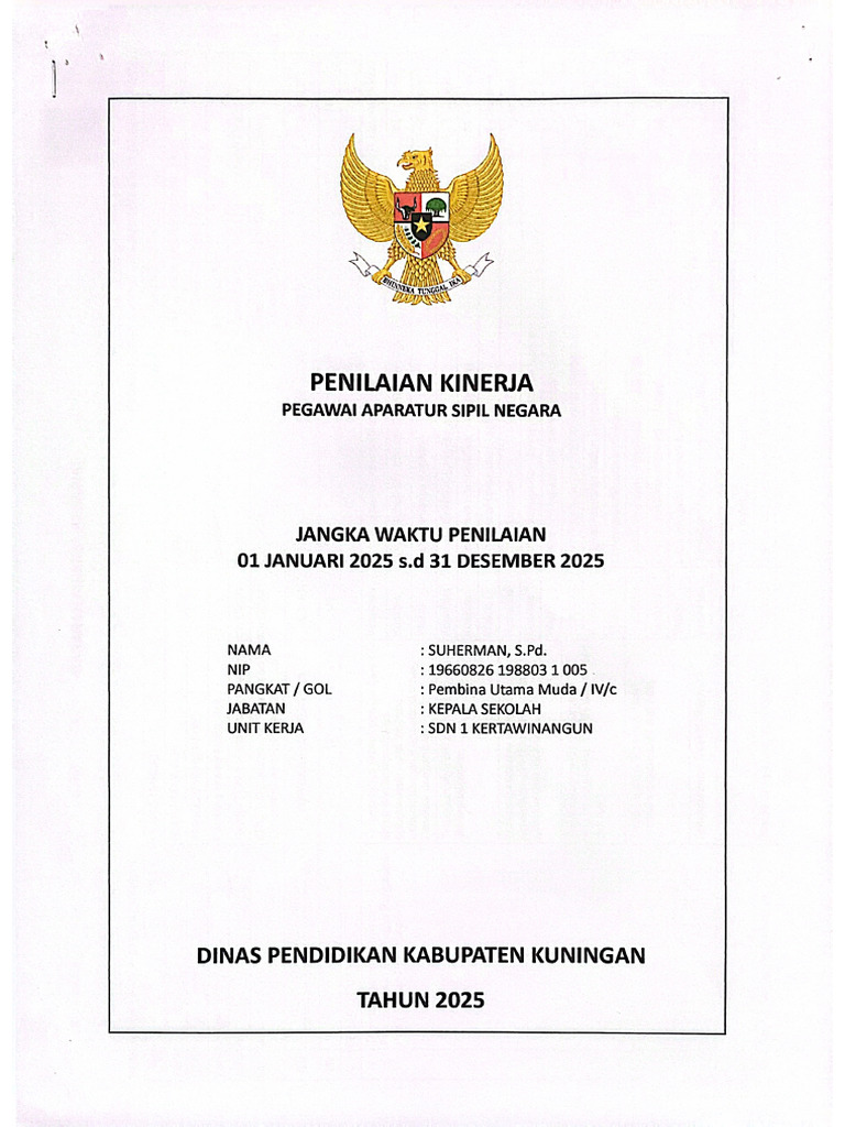 SKP Suherman - 2025 Fiks | PDF