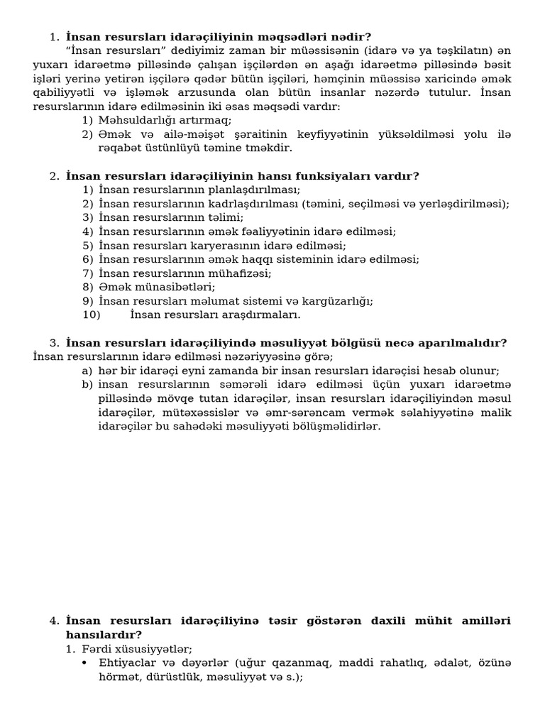 HR Final | PDF