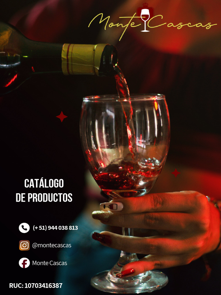 Catálogo Monte Cascas - 2026 | PDF | Bebidas Fermentadas | Vino