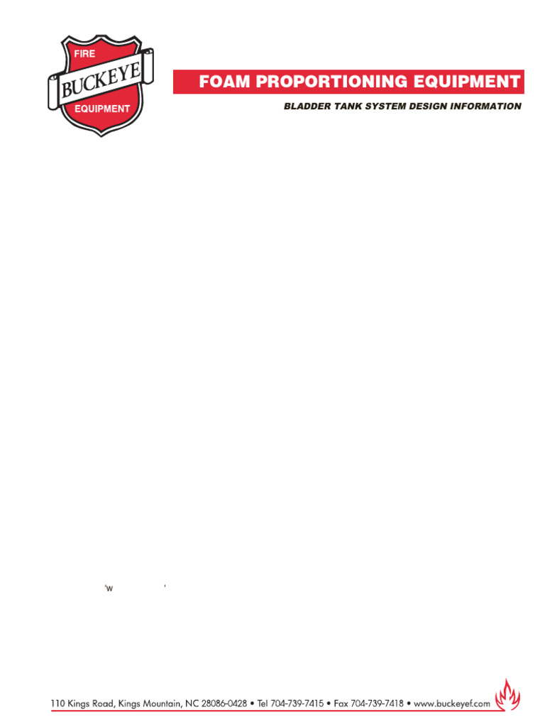 Bladder Tank Design Information | PDF | Valve | Pipe (Fluid Conveyance)