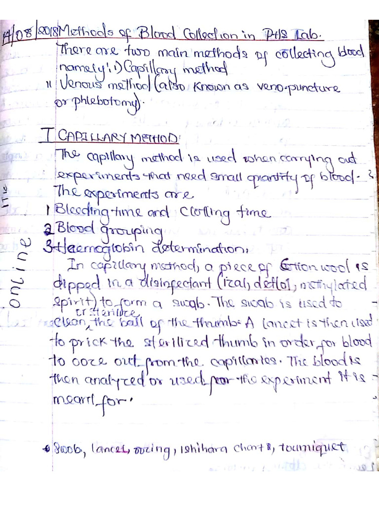 Practical Physiology Complete Notes by OSHEN | PDF