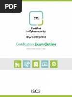 ISC2 Certified in Cybersecurity Guide | PDF | Computer Security | Security
