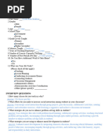 Prefect Interview Questions and Answers | PDF | Community | Teachers