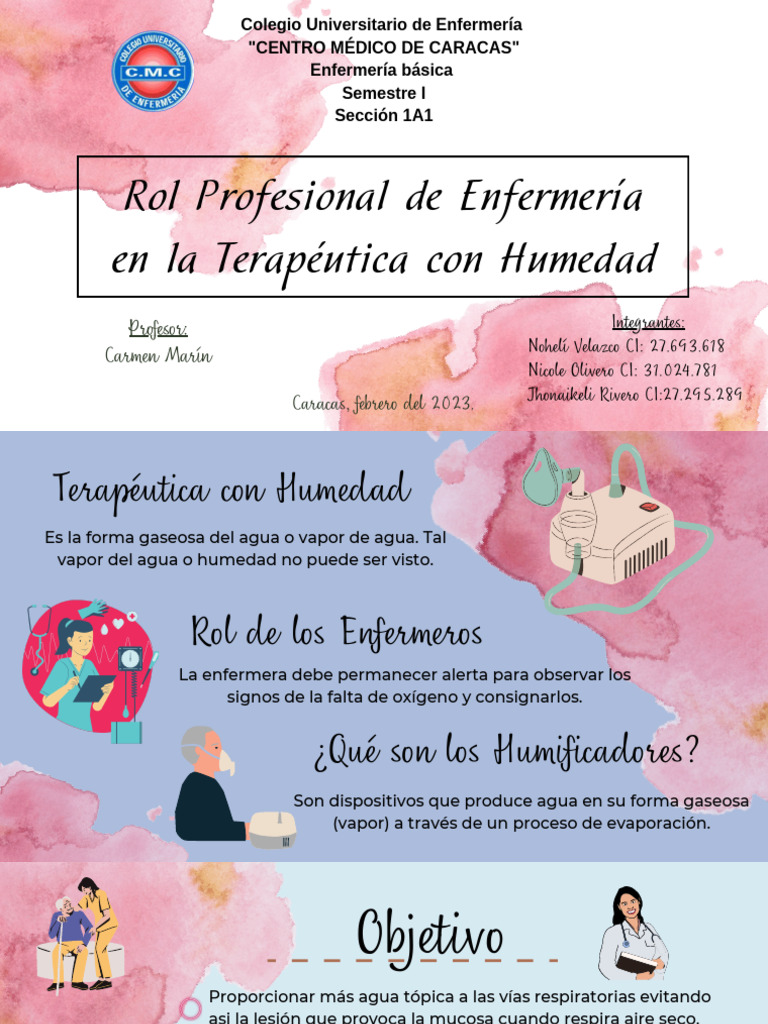 Terapeutica Con Humedad Seccion 1a1 Noheli Enfermeria Basica | PDF ...