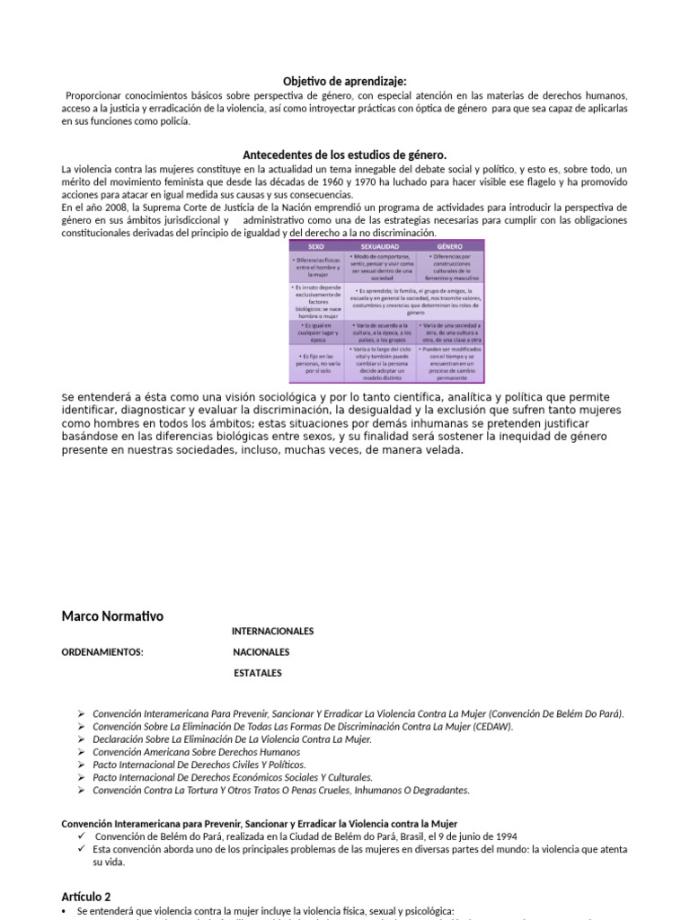Equidad de Genero Word | PDF | La violencia contra las mujeres | Violencia