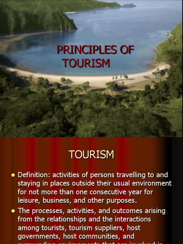 Basic Principles in Tourism Mgt. (OVERVIEW of TOURISM) | Download Free ...
