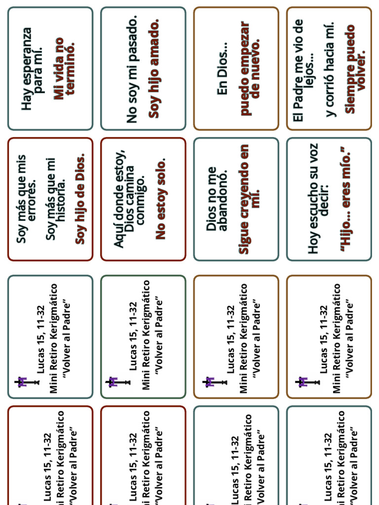 Tarjetas Recortable | PDF