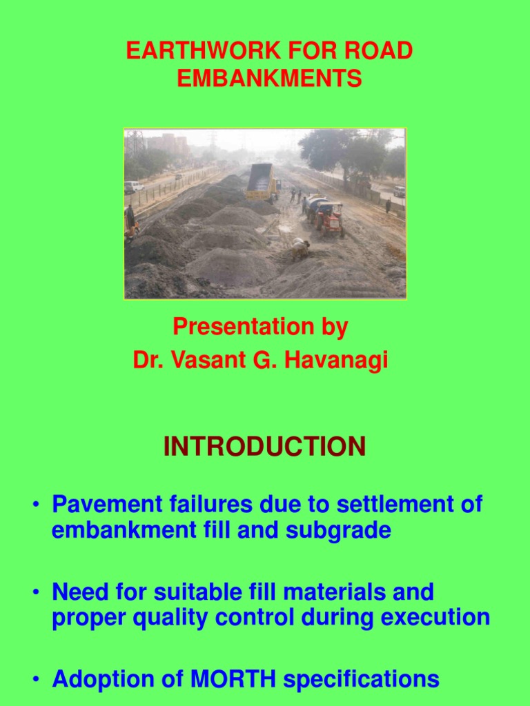 Earthwork for Road Construction | Soil | Infrastructure