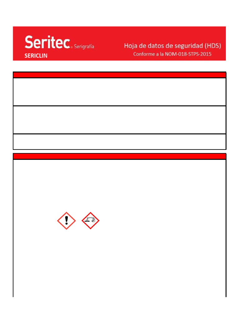 4. Hds Seritec Sericlin | PDF | Toxicidad | Agua