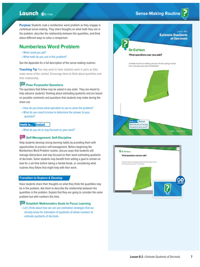 Reveal Math Teacher Edition Grade 5 Volume 2.4 | PDF | Multiplication ...