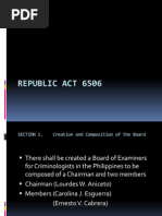 Republic Act 6506 | PDF | Criminology | Conformity