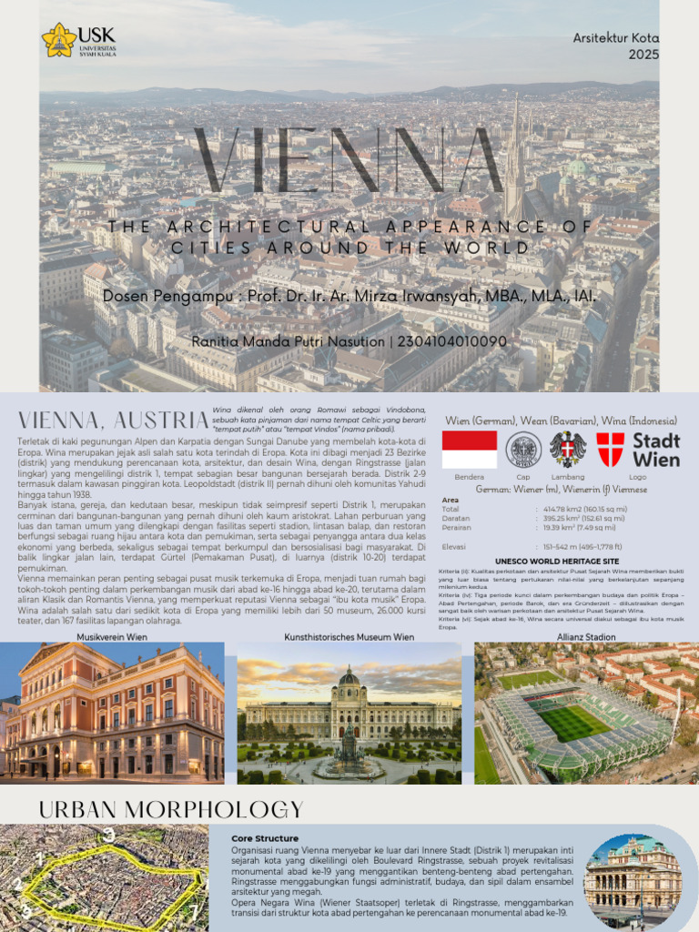 Arsitektur Kota - Vienna, Austria | PDF