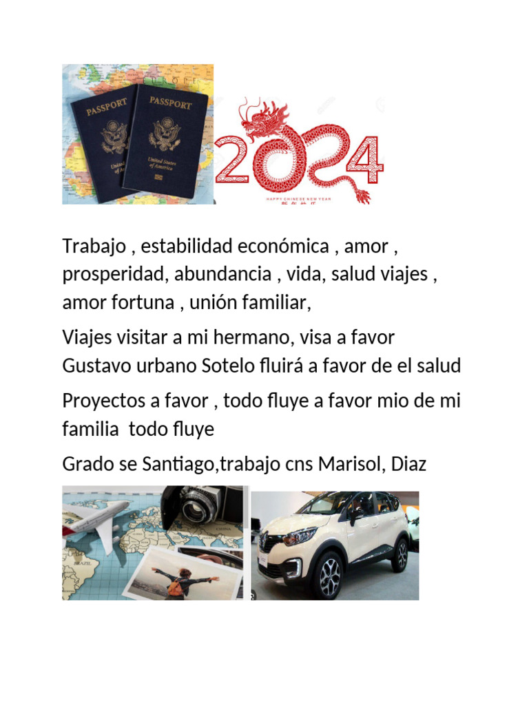 Mapa de Los Sueños 2024 | PDF