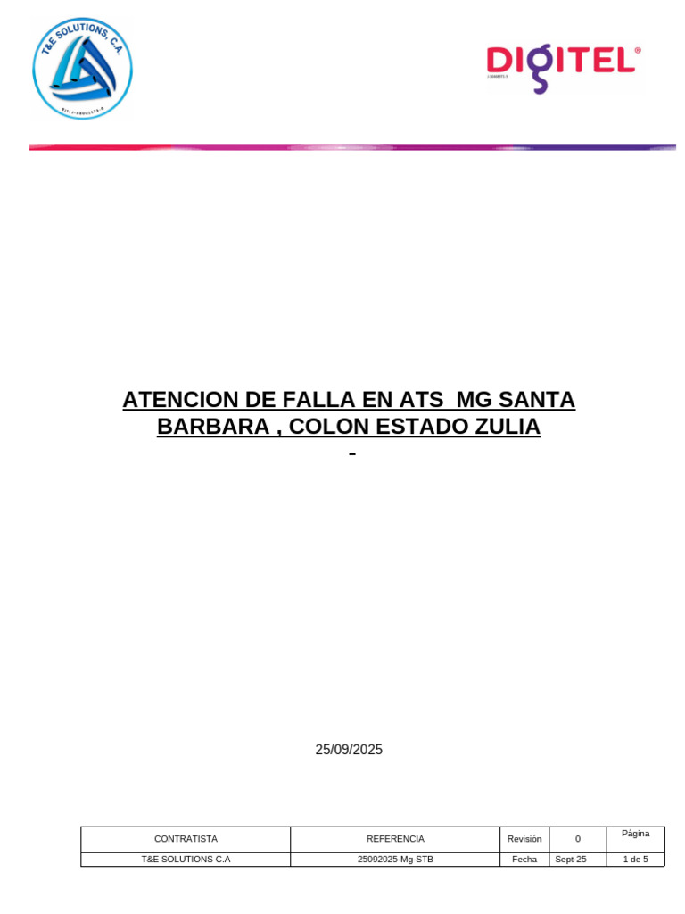 FALLA EN ATS MG SDMO | PDF