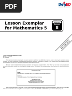 Math 5: Lesson 8 - Rotation Concepts | PDF | Rotation | Angle