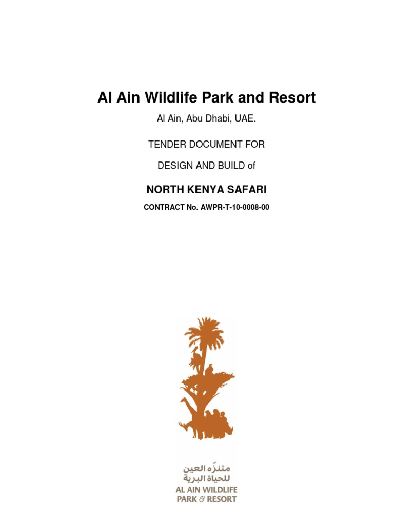 Vol 1 - Instruction To Tenderers, Letter of Tender and Conditions of ...