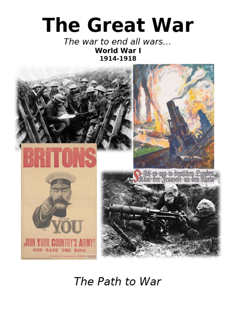 6.2.1 Path To War Packet | PDF | World War I