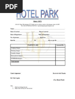 Hotel Bill Format | PDF | Business