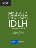 IDLH Values for Hazardous Substances | PDF