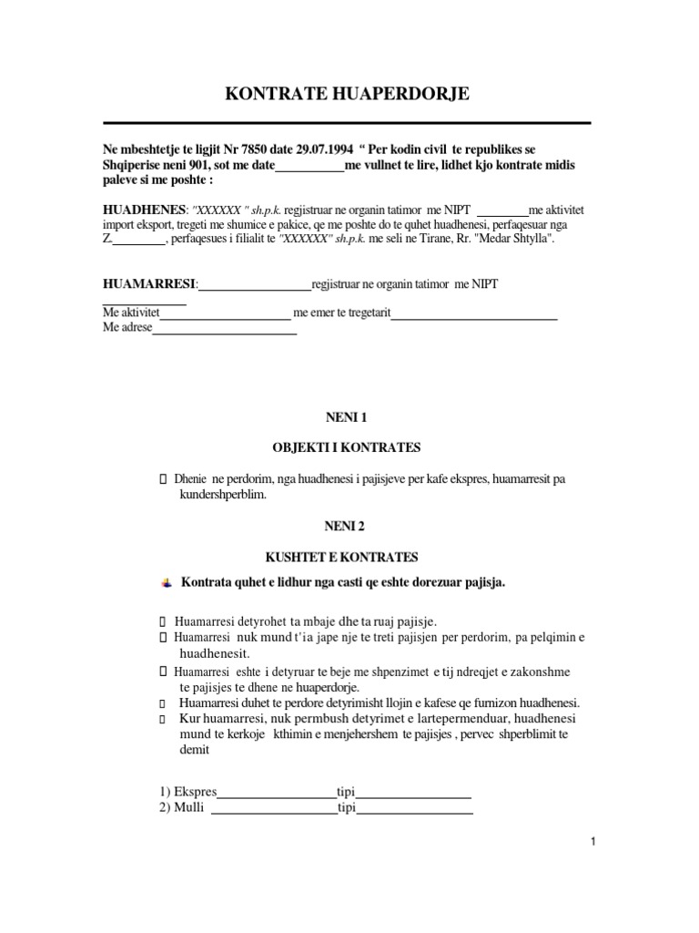 Kontrate Huaperdorje | PDF
