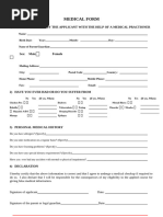 BTVI Medical Record Form | PDF | Medical Specialties | Clinical Medicine