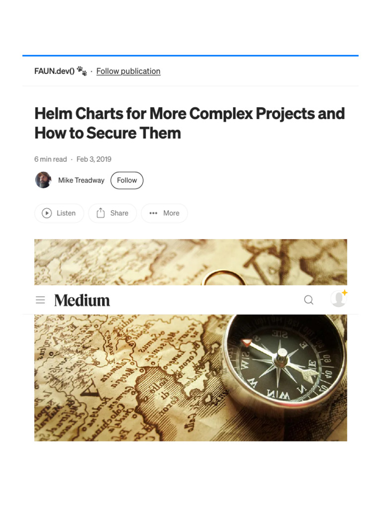 Helm Charts For More Complex Projects and How To Secure Them - by Mike ...