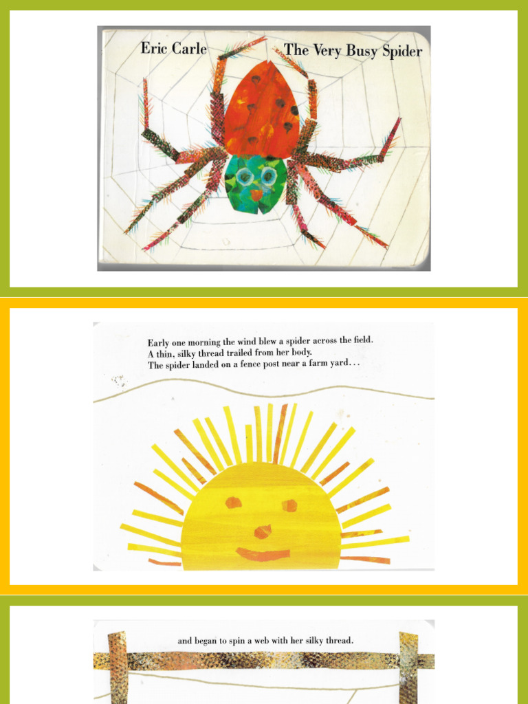 The Very Busy Spider | PDF