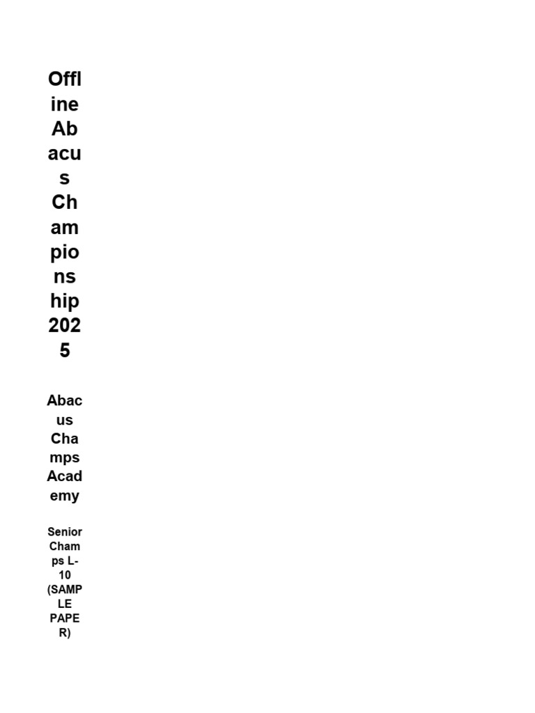 Speed Practice | PDF