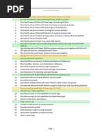 PL-900 Exam Study Guide: Power Platform | PDF | Mobile App | Microsoft