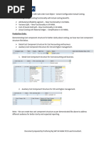 COGS Split Configuration in S/4 HANA | PDF | Cost Of Goods Sold | Inventory