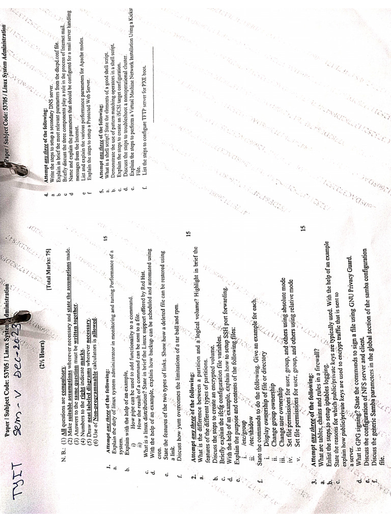 Linux Paper' | PDF