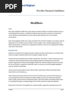 E/M Modifiers Explained with Examples | PDF
