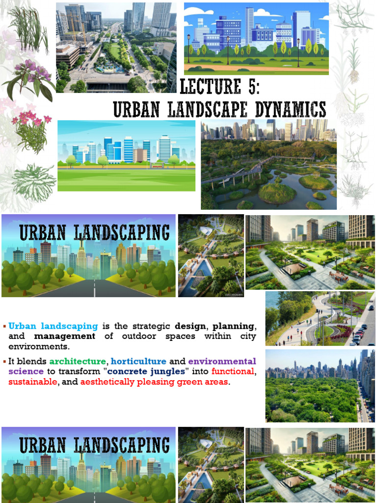 Introduction To Landscape Design LEC 6-8 | PDF | Parks | Road