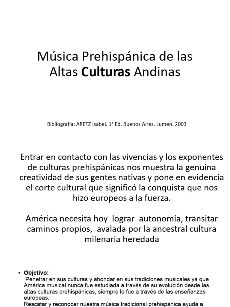 Música Prehispánica de I. Aretz | PDF | Era precolombina